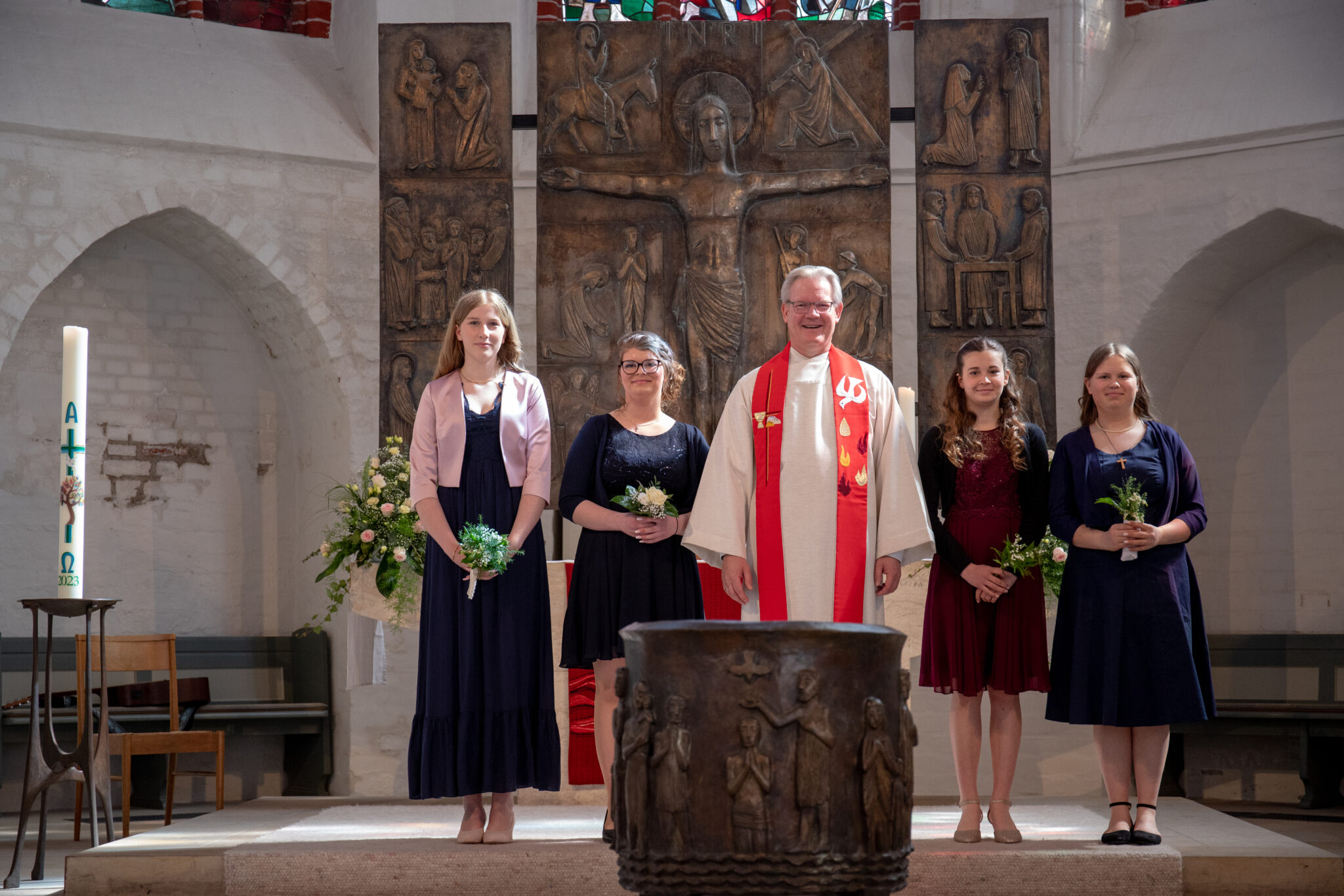 Gruppenfotos der Konfirmationen 2023 – St. Marien in Winsen