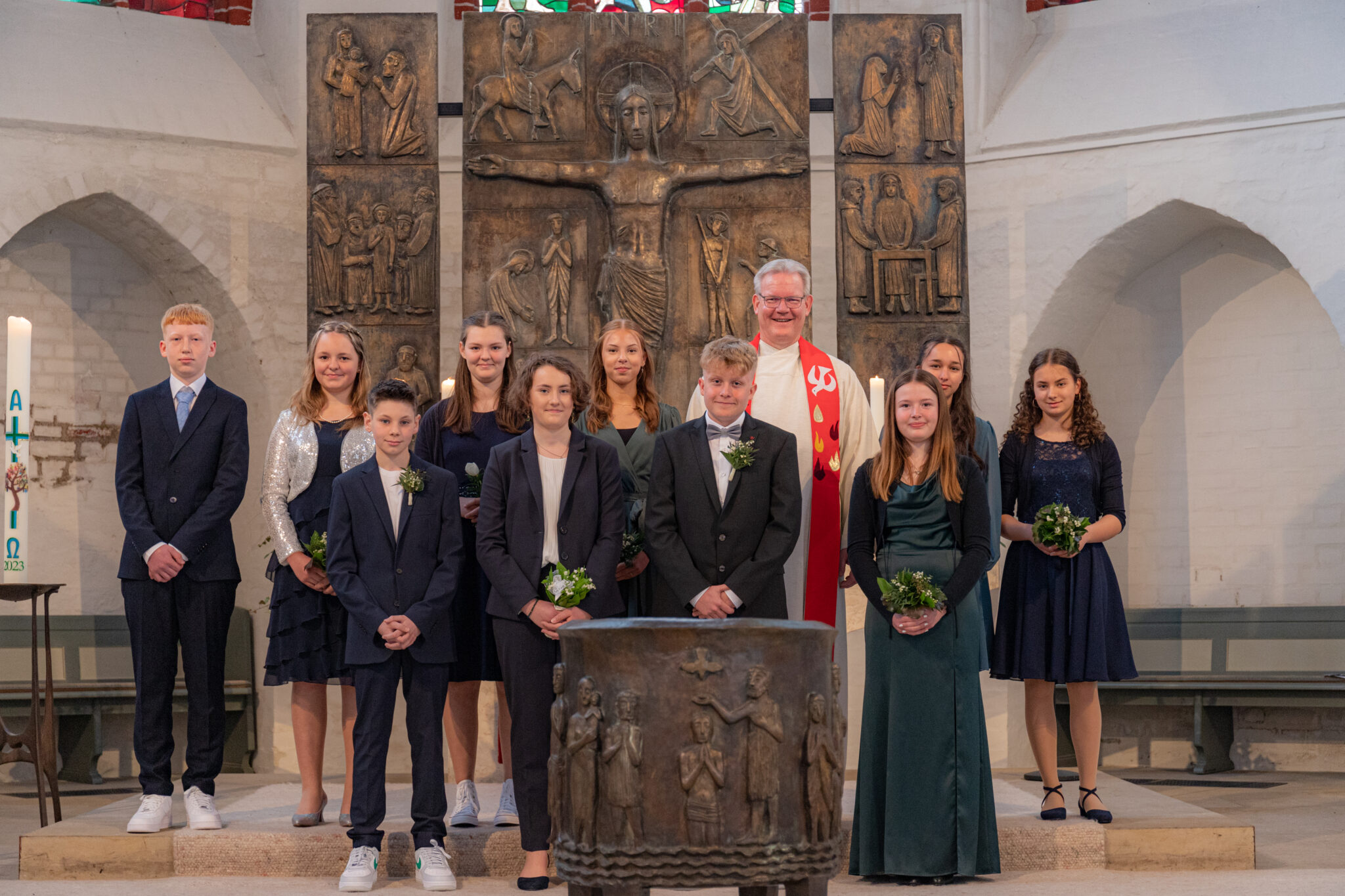 Gruppenfotos der Konfirmationen 2023 – St. Marien in Winsen